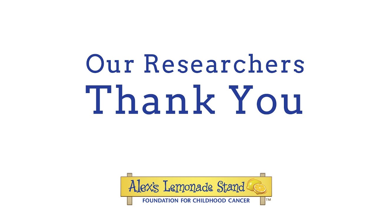 Our Researchers Thank You - YouTube