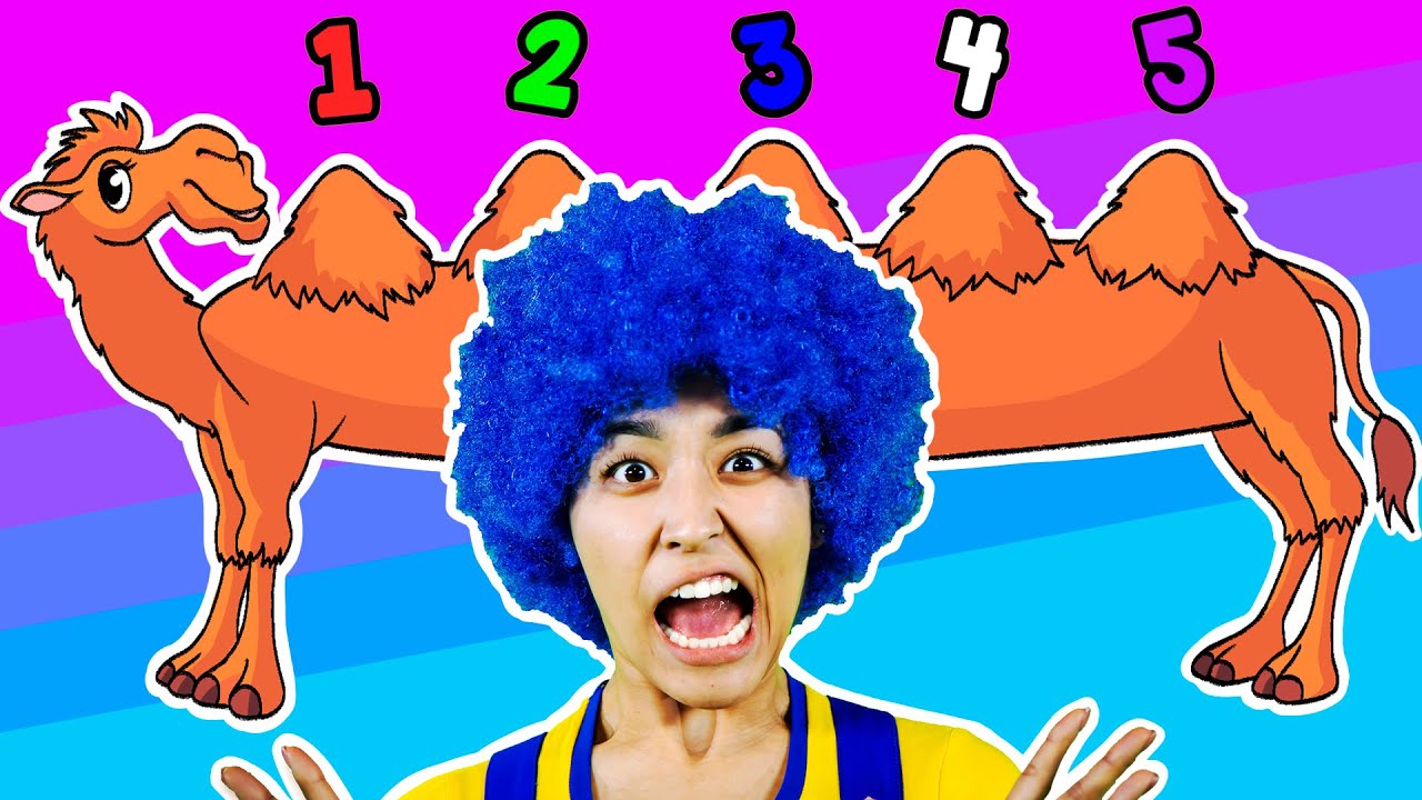 Alice The Camel Song | 1-5 count for Kids - YouTube
