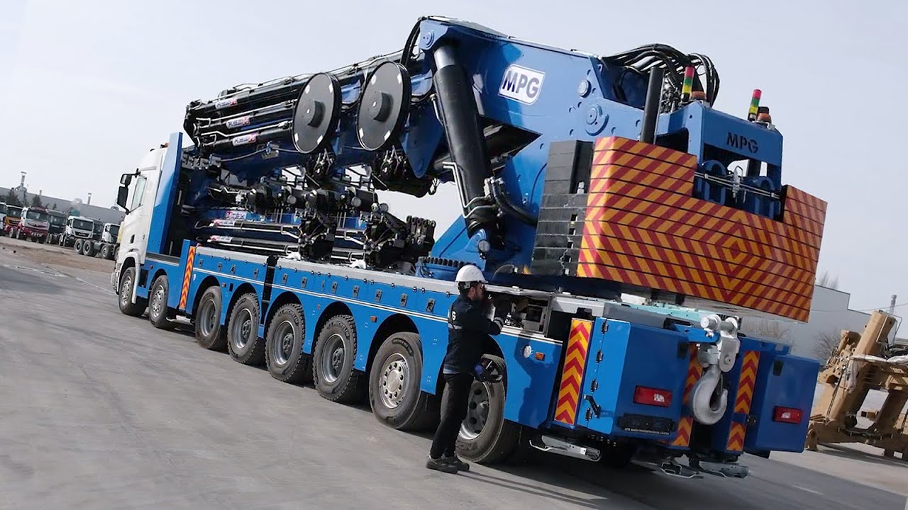 The Amazing Advanced Crane Technology - YouTube