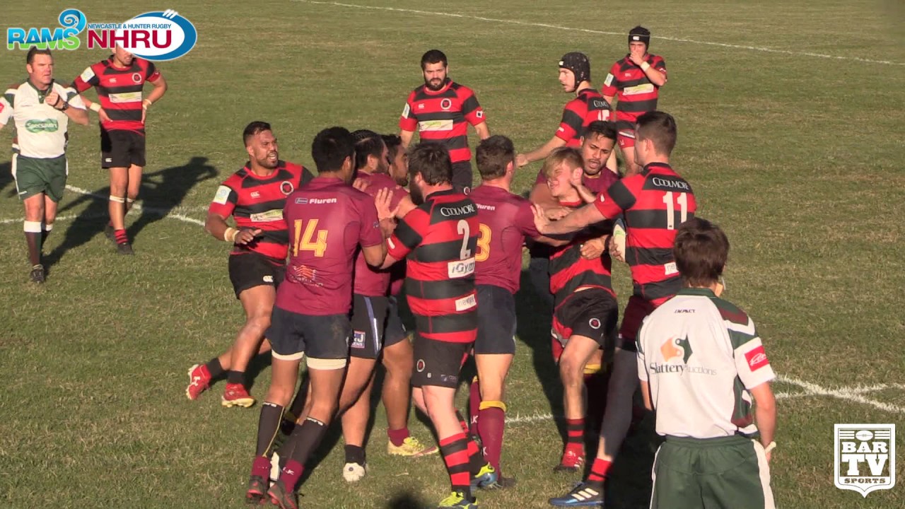 2017 NHRU Round 9 Premier 1 Highlights - Singleton Bulls v Lake ...