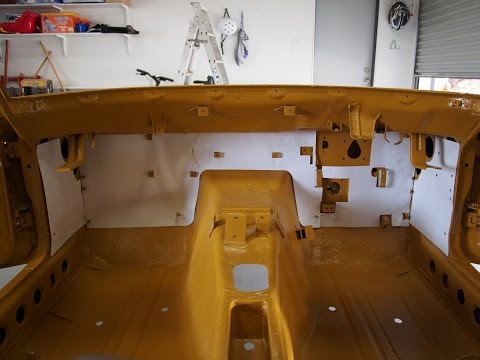 Datsun 240Z - Firewall & Kick Panel Templates - YouTube