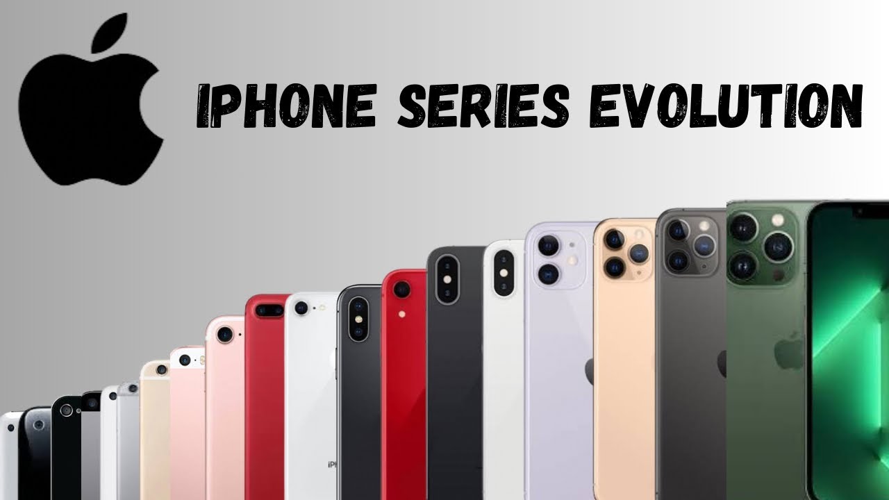 iPhone series evolution | Iphone1/Iphone 15 pro max | Iphone history ...