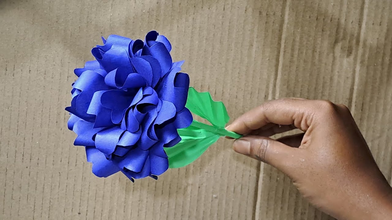 How To Make Flower At Home Paper Flower Making YouTube How To Make Flower At Home Paper Flower Making YouTube