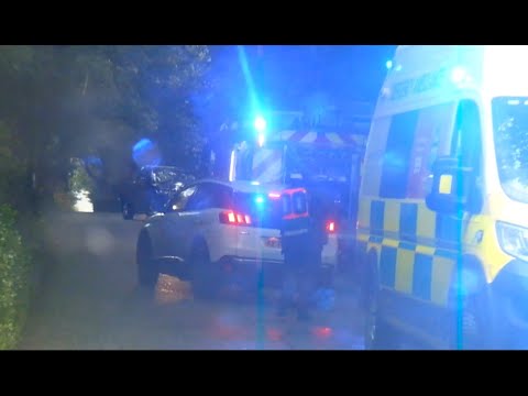 PERSON INHALES SMOKE DURING HOUSE FIRE! AMBULANCE, FIRE SERVICE AND TRI ...