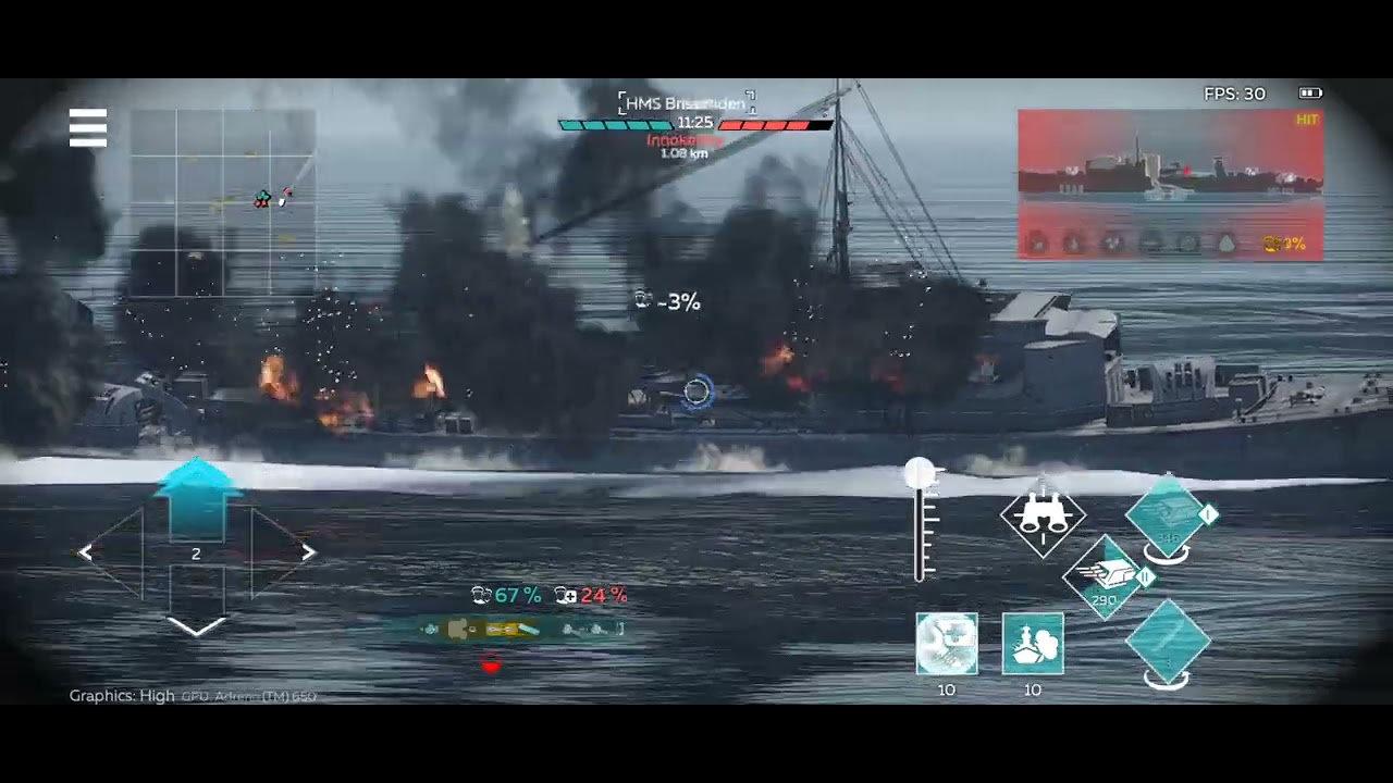 War Thunder Mobile #2 Ships Gameplay - YouTube