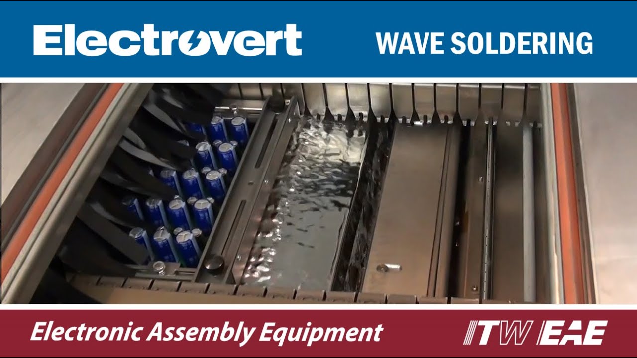 Electrovert Wave Soldering - YouTube