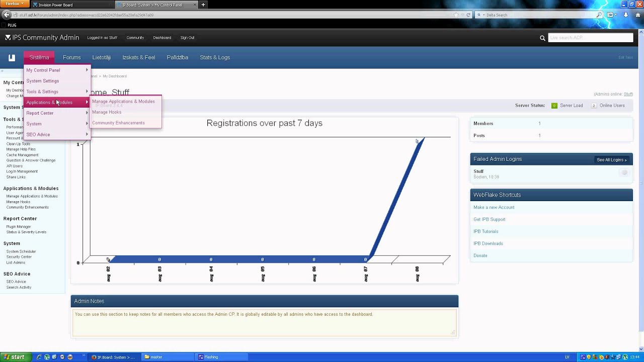 Pamācība#7 - How To Install Awards In IPB Forum - YouTube