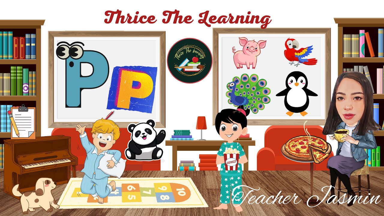 Letter Pp | Phonics | CV Blends | pa pe pi po pu - YouTube