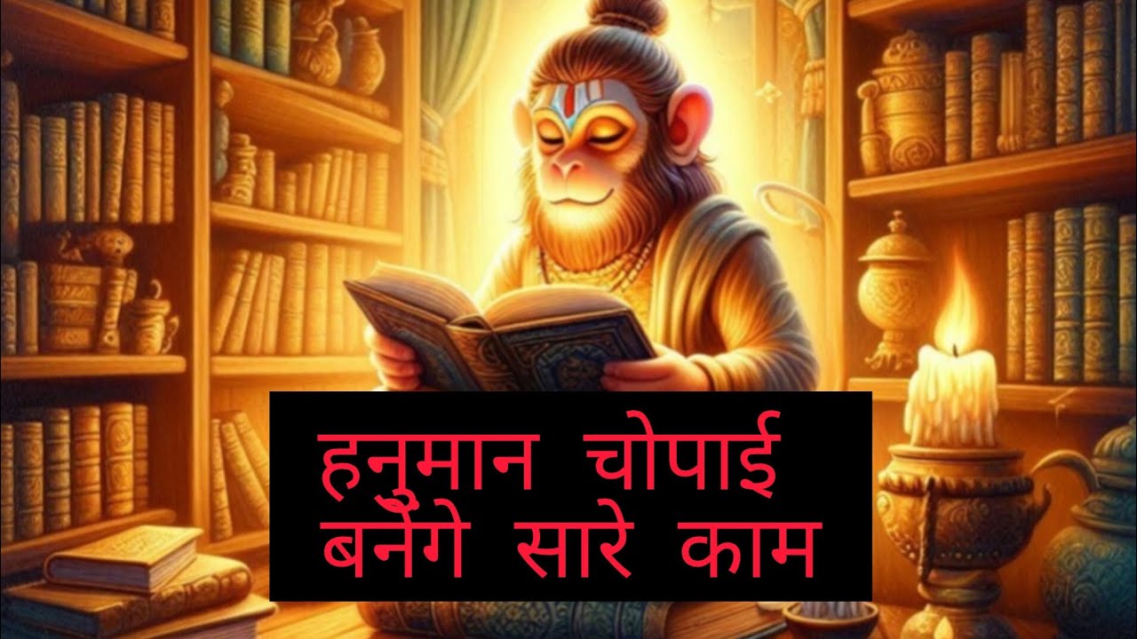 hanuman ji ki chopai | हनुमान चौपाई || Ram choupai #youtube #bhajan # ...