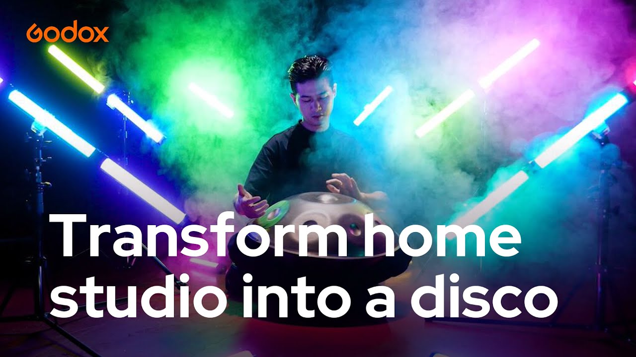 Godox: Transform your home studio into a disco with #TL30 - YouTube