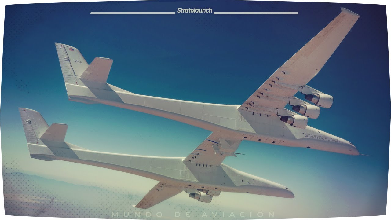 Stratolaunch - El avión más grande del mundo - YouTube