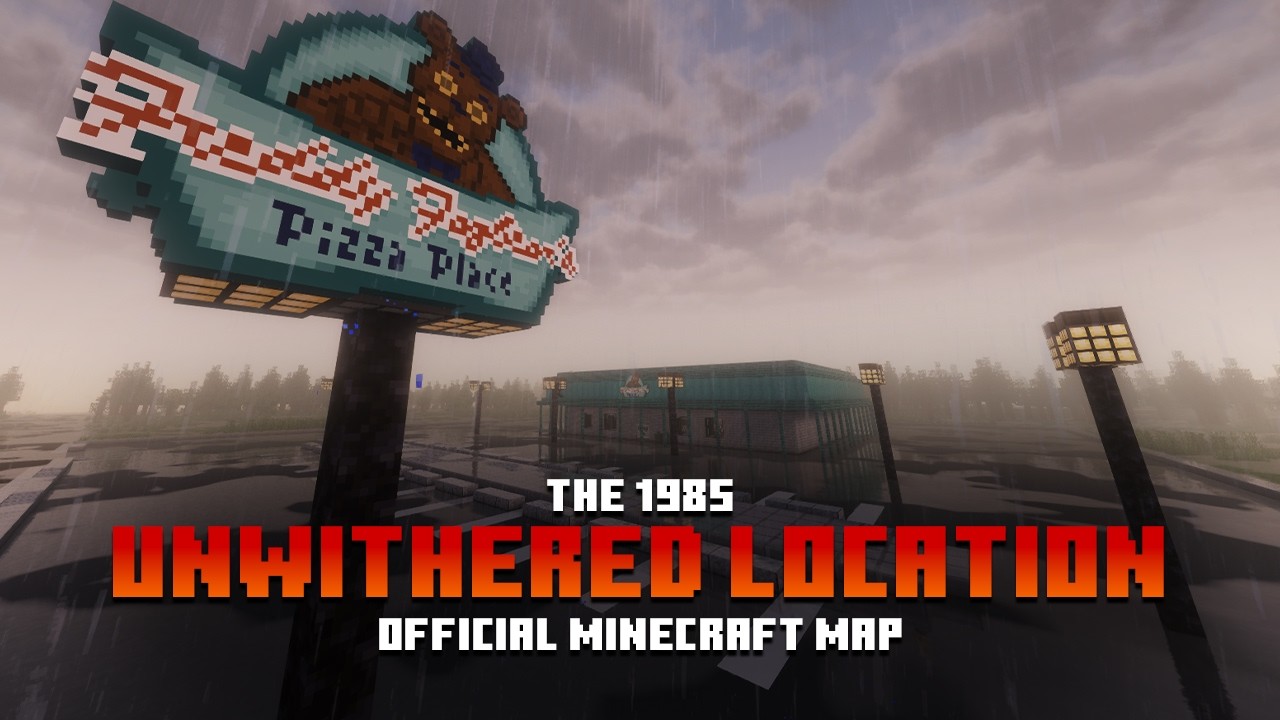I BUILT AN OFFICIAL 'Unwithered Location' Map In MINECRAFT + [DOWNLOAD ...