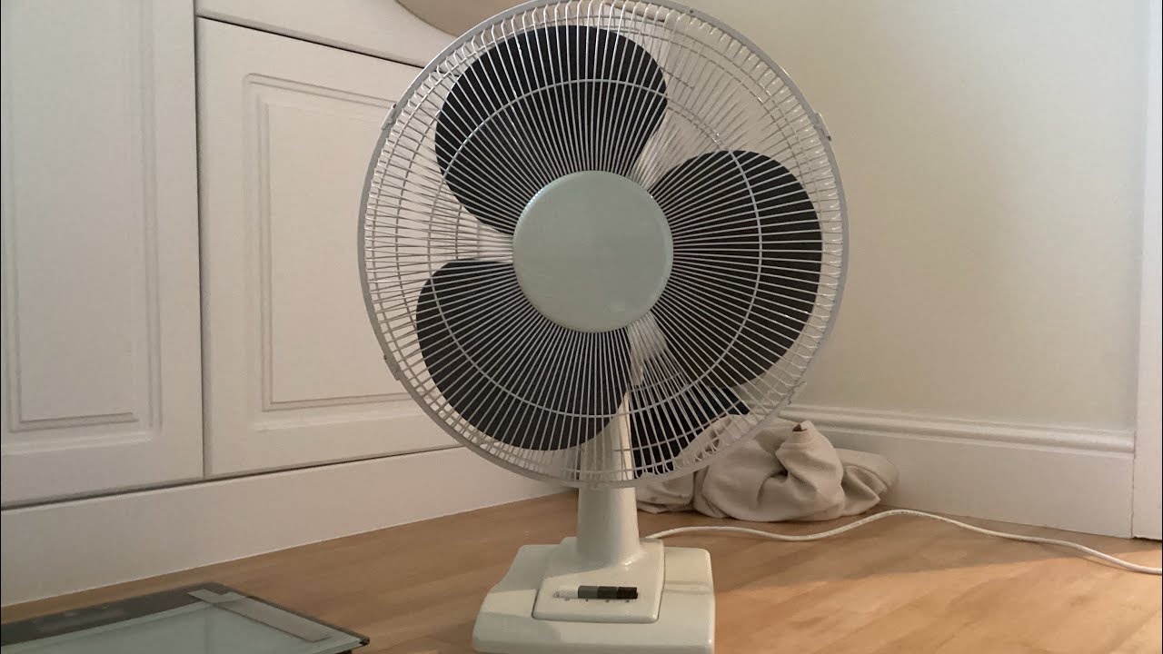 Ced 16” oscillating desktop fan update - YouTube