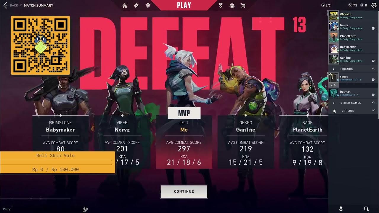 Live Valo Sambil Menunggu Sahur - YouTube