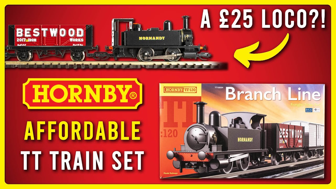 A Tank Engine Under £25!? | Hornby's New TT Train Set | Unboxing - YouTube