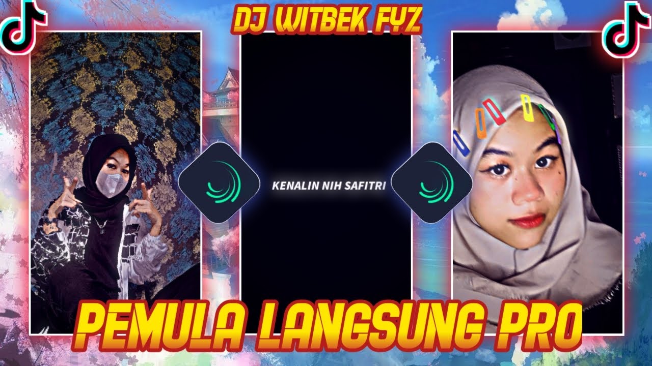 Tutorial Jedag Jedug Alight Motion Terbaru || DJ Witbek Fyz - YouTube