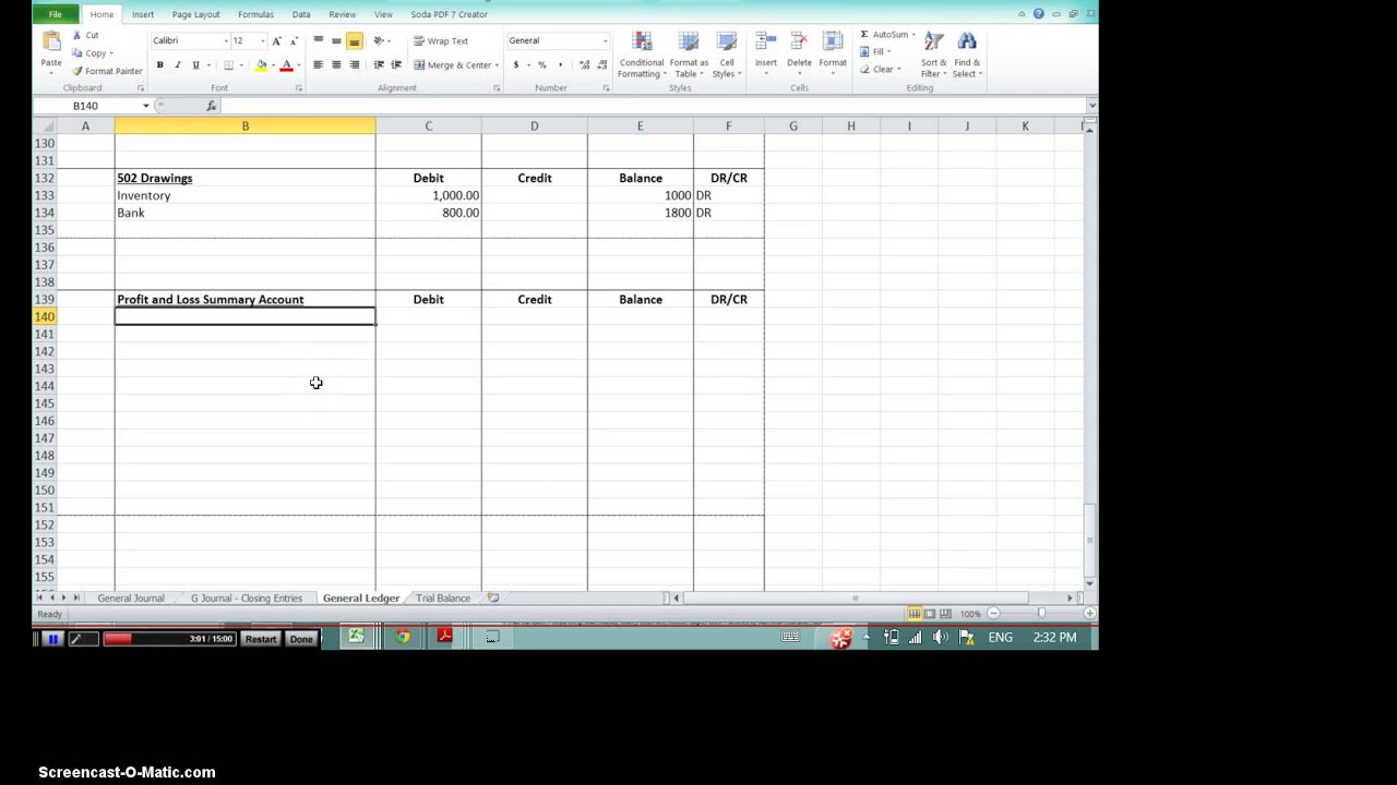 How to record closing entries - YouTube