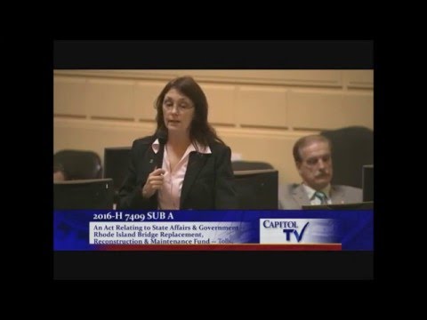 RI State Rep Sherry Roberts fights back against tolls throughout Rhode ...