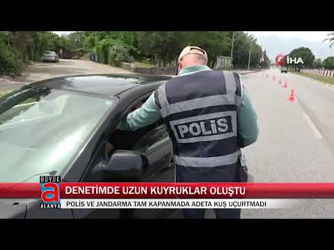 DENETİMDE UZUN KUYRUKLAR OLUŞTU