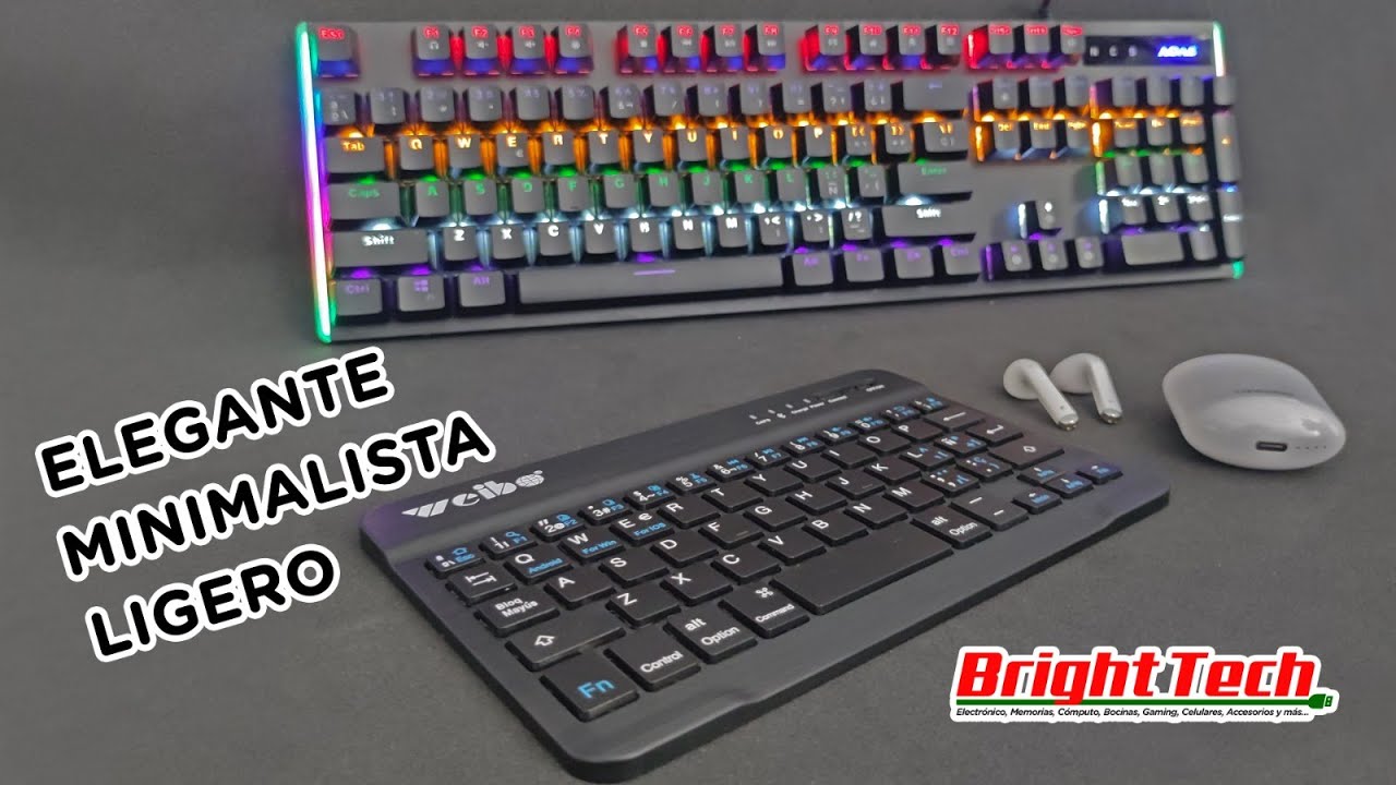 Teclado INALÁMBRICO BLUETOOTH Weibo WB-300 "lleva tu productividad a ...