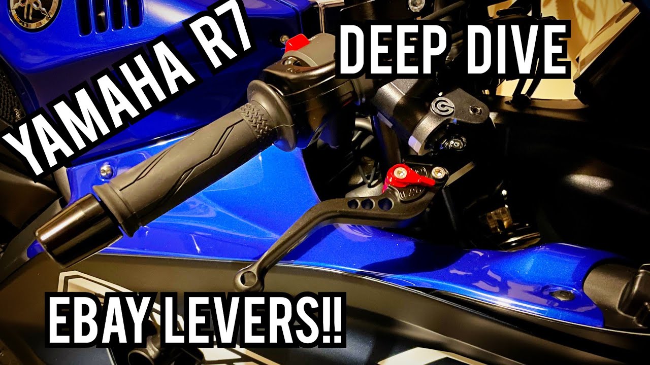 Yamaha R7 - THE TRUTH about Ebay Brake Clutch Levers - YouTube