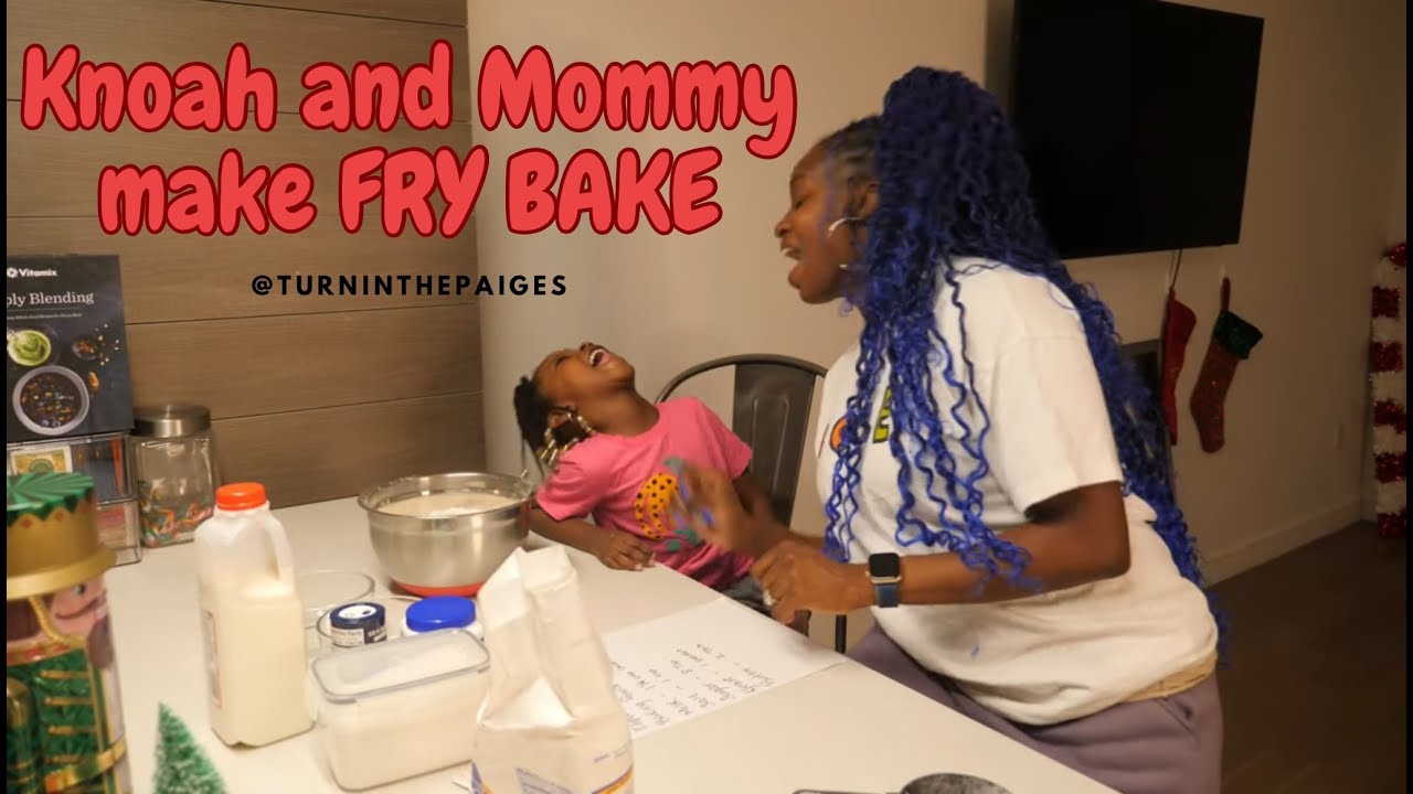 Turnin' the Paiges: Knoah and Mommy make bake! - YouTube