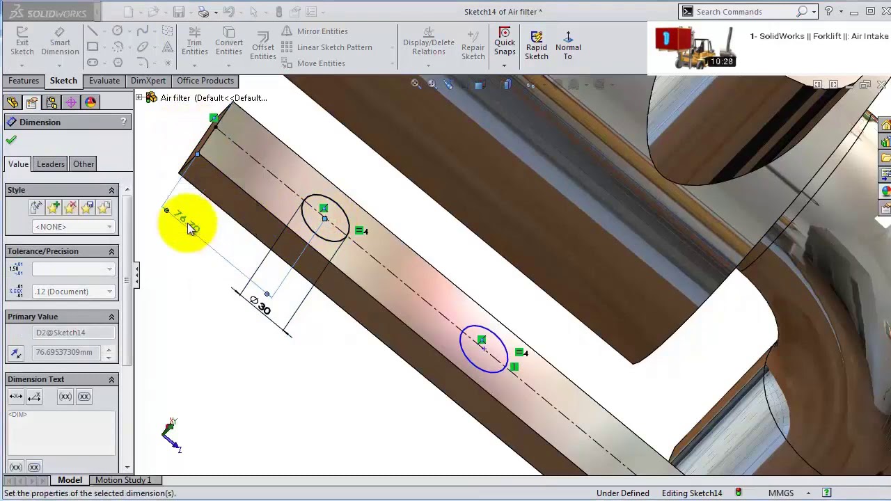 SolidWorks RE Tutorial #4 - YouTube