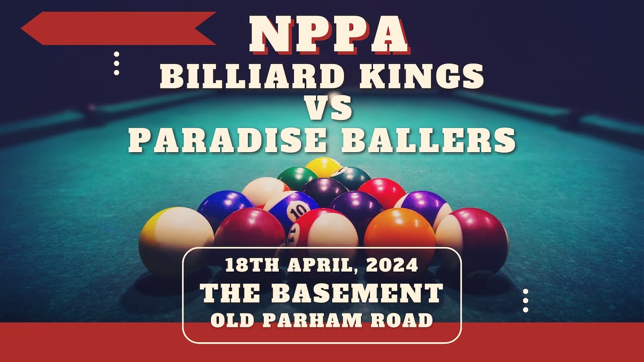 NPPA Billiard Kings vs Paradise Ballers - YouTube