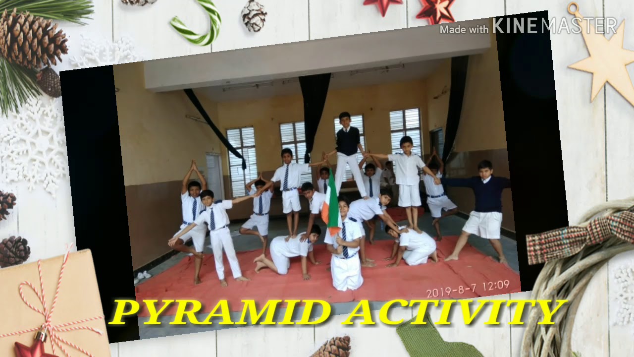 VIDYADAYINI MODEL HIGH SCHOOL , PYRAMID, ANDDUMBBELL, ACTIVITY - YouTube