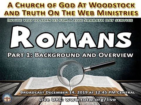 Romans Part 1: Background and Overview - YouTube