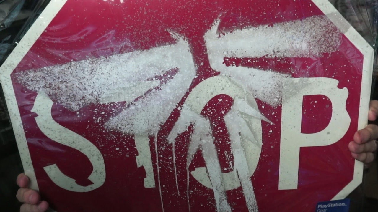 I GOT A STOP SIGN!! - The Last of Us Firefly Stop Sign UNBOXING - YouTube