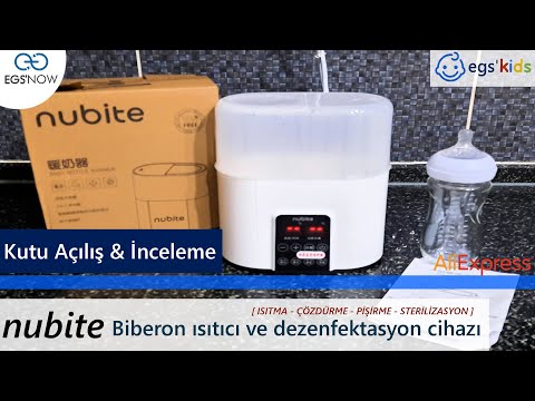 Nubite Çok Amaçlı Biberon Isıtma ve Dezenfektasyon Cihazı - Kutu Açılış & İnceleme