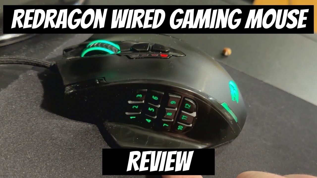 Is It The BEST Gaming Mouse? (Redragon M908 Impact RGB LED MMO Gaming ...