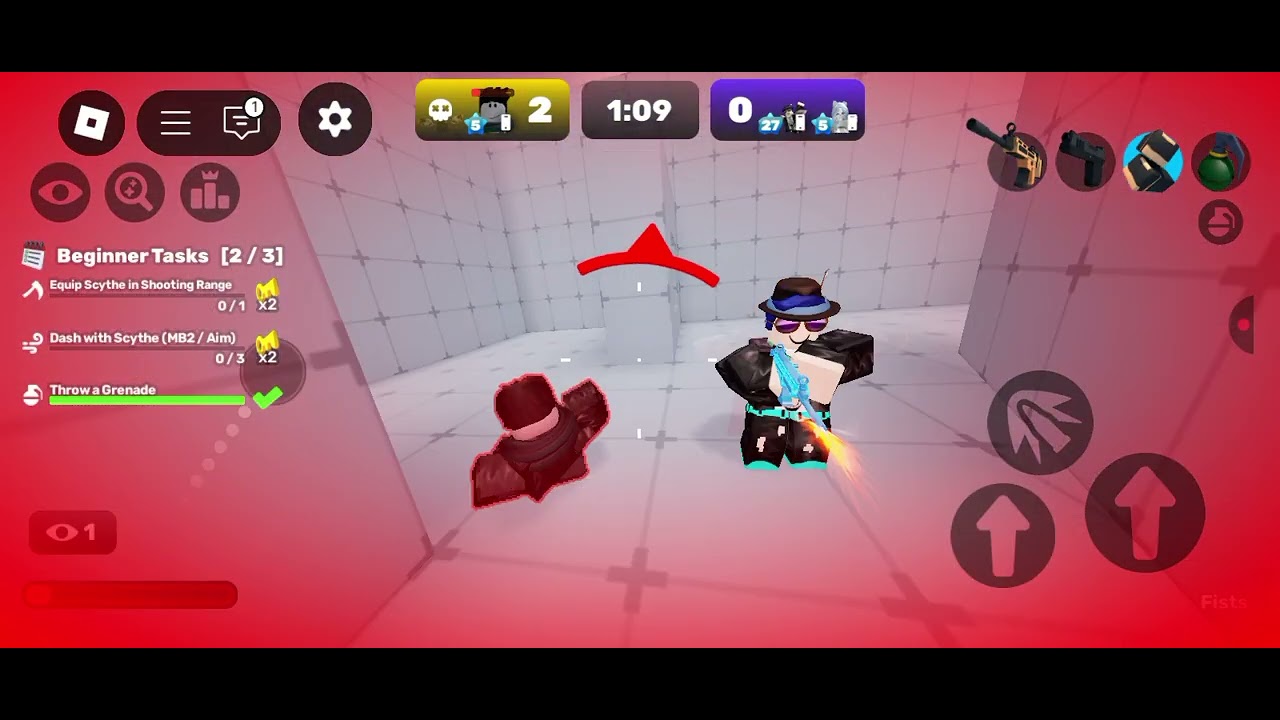 playing Roblox rivels with friends - YouTube
