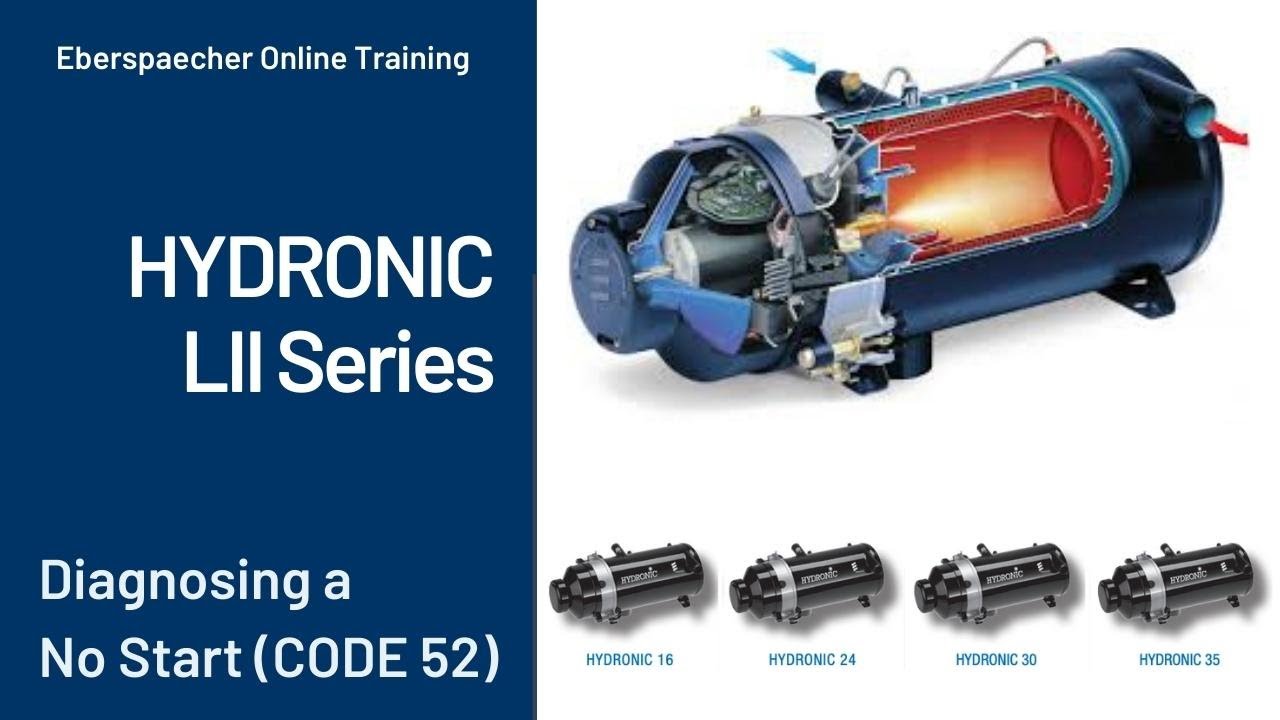 Hydronic LII: Diagnosing a No Start | Code 52 - YouTube