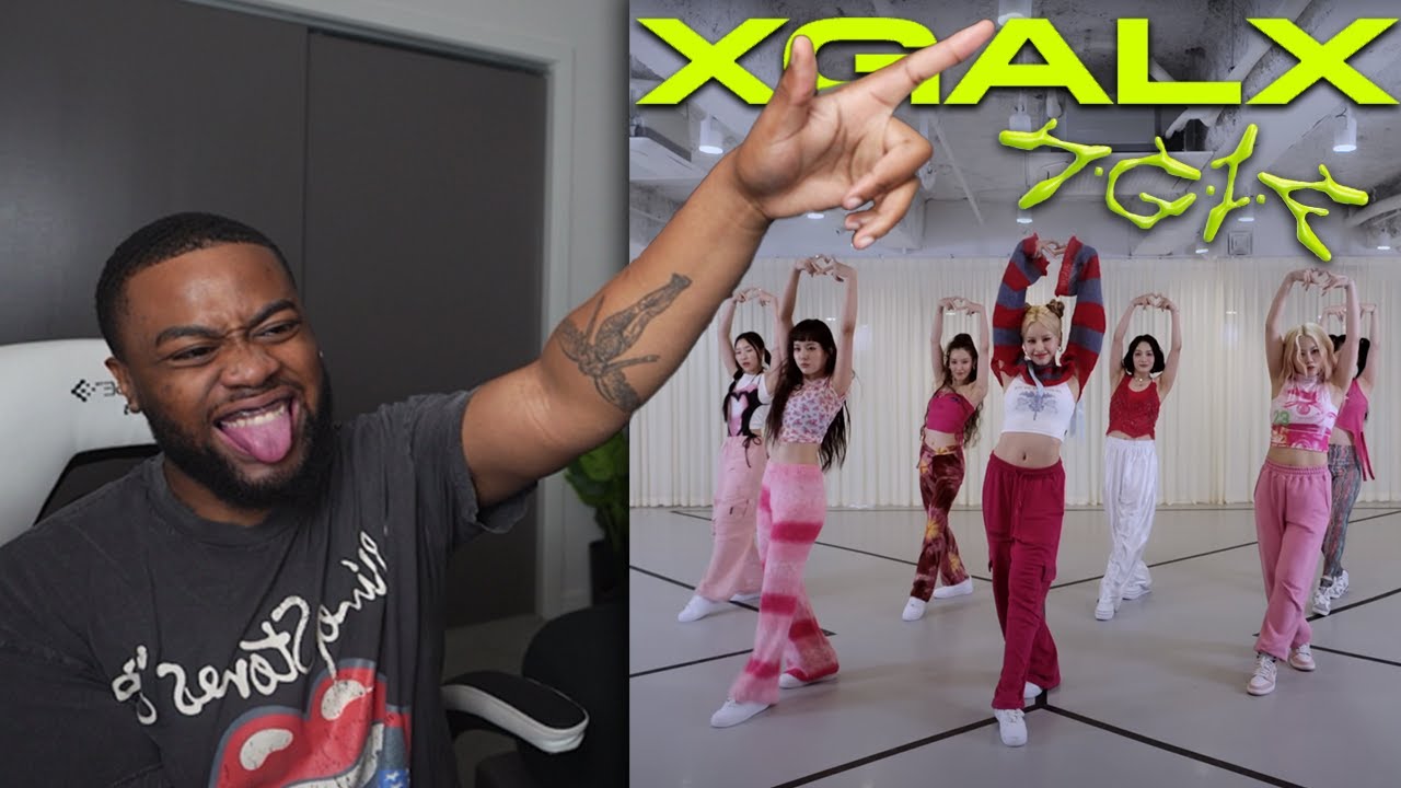 XG - TGIF (Dance Practice) Reaction! - YouTube