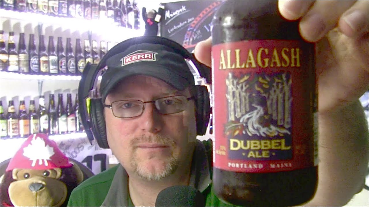 Allagash Dubbel Ale (beer review 264) - YouTube