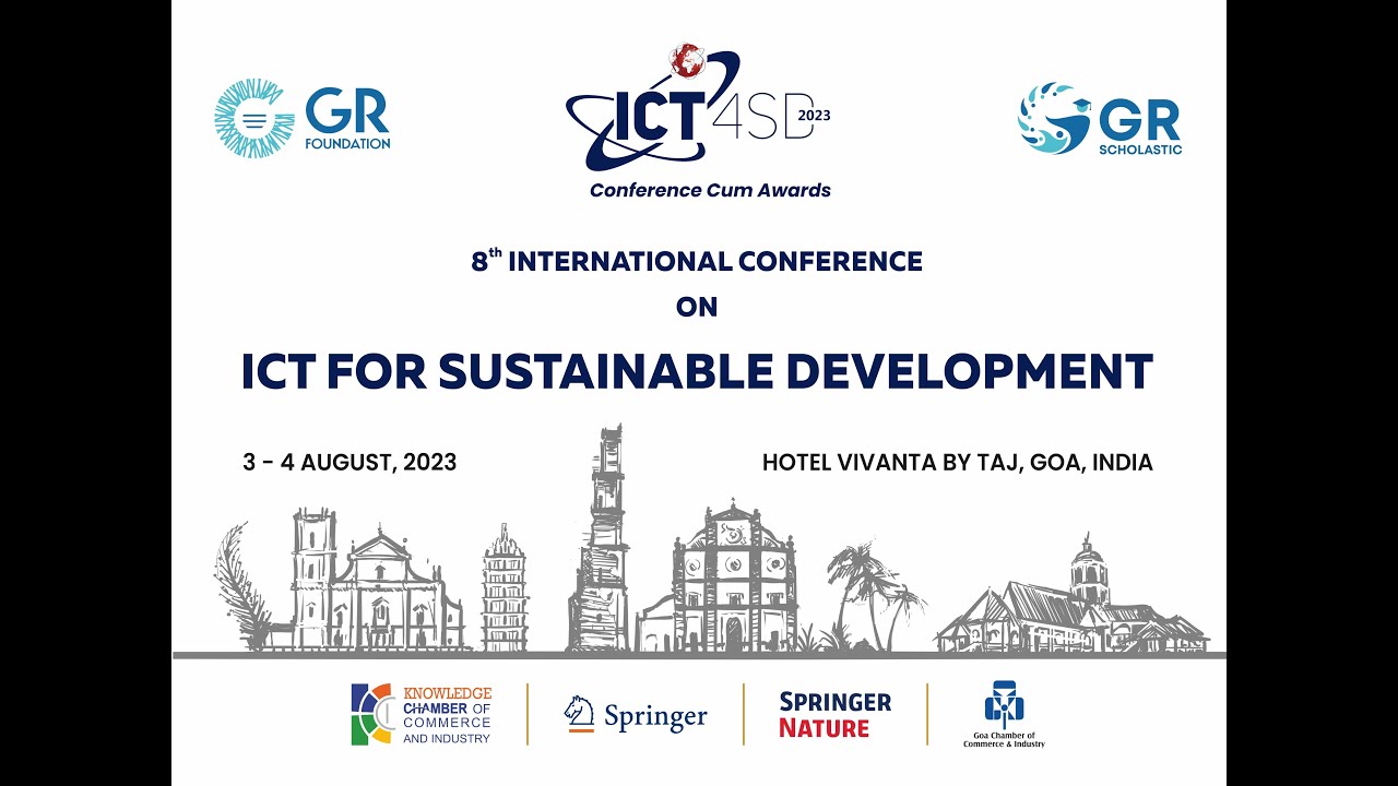 8th ICT4SD 2023 | Goa, India | Technical Session 3A - YouTube