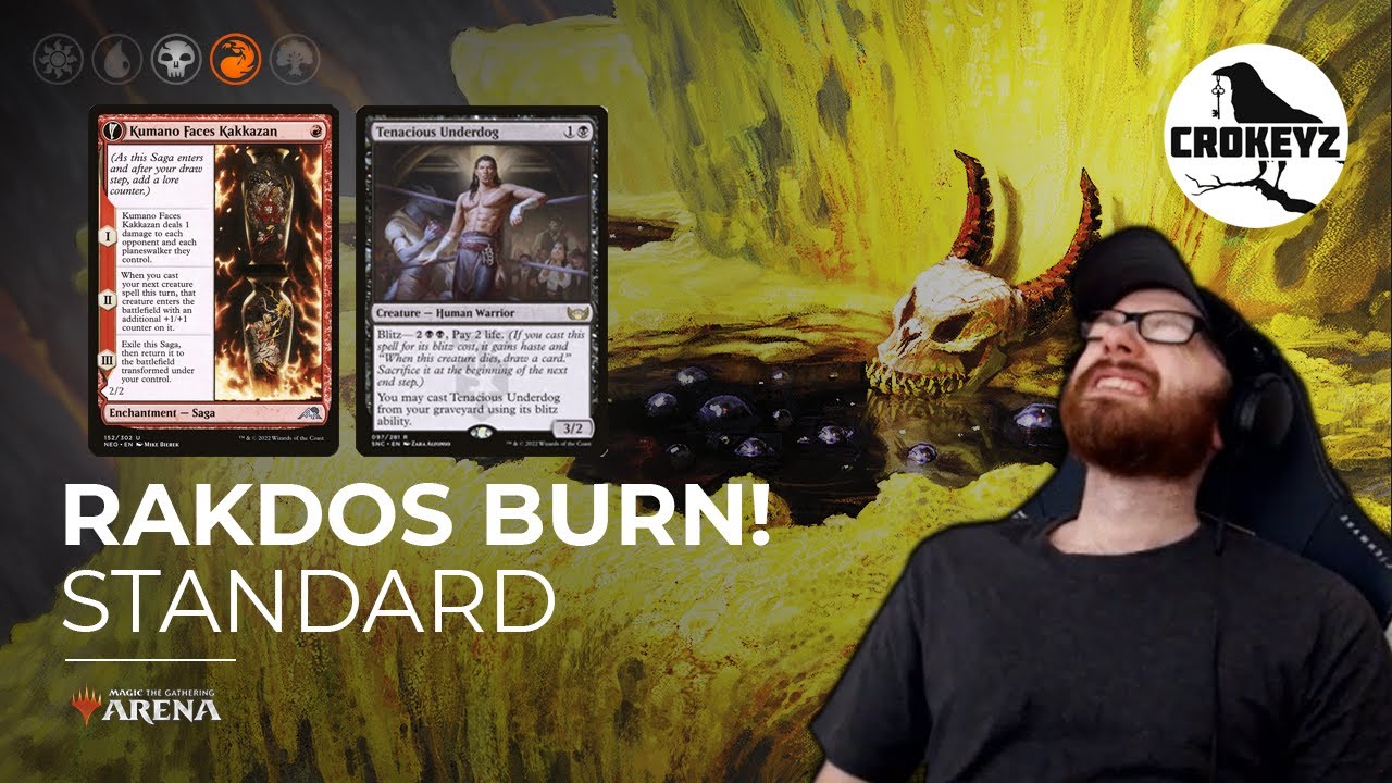 RAKDOS BURN!! | STANDARD | CROKEYZ MTG Arena - YouTube