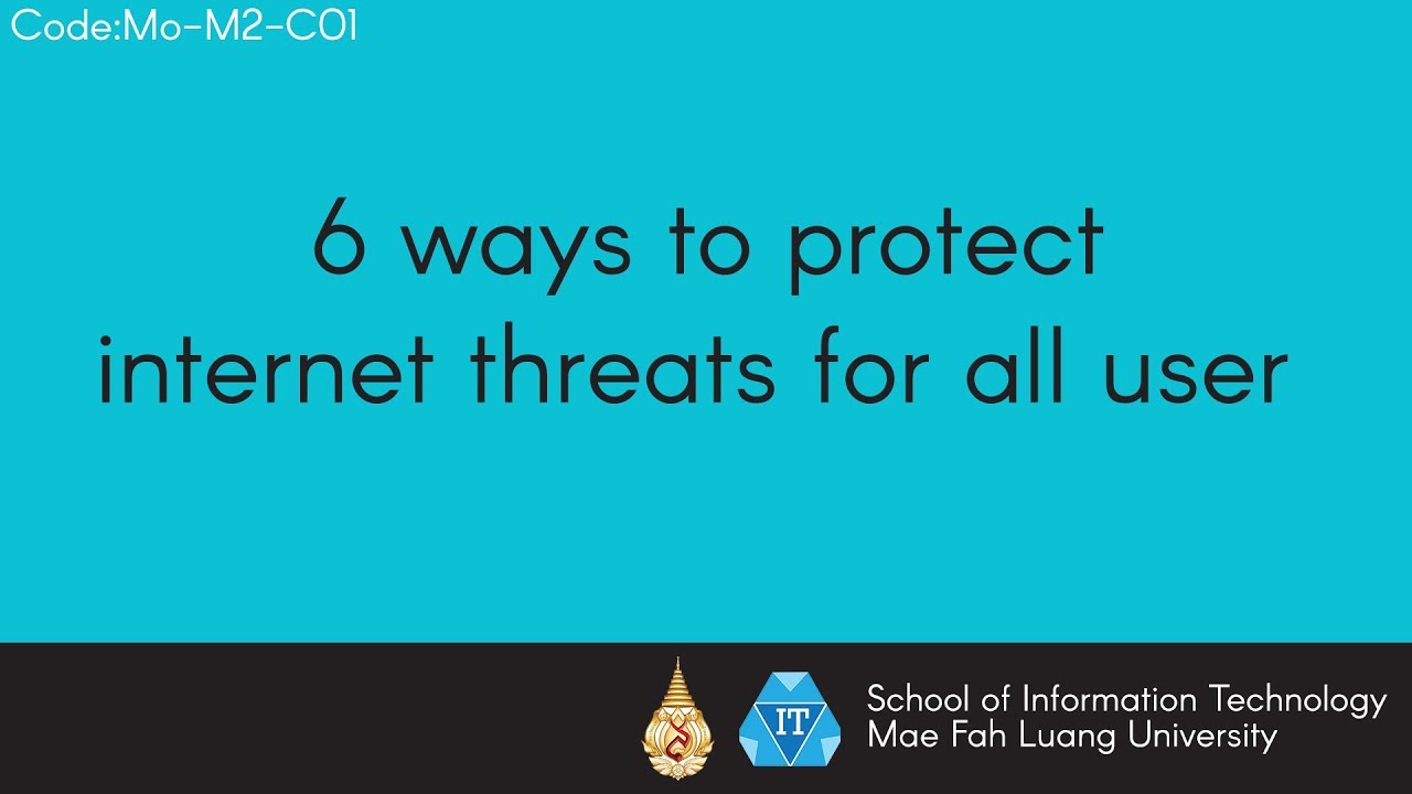 6 ways to protect internet threats for all user - YouTube