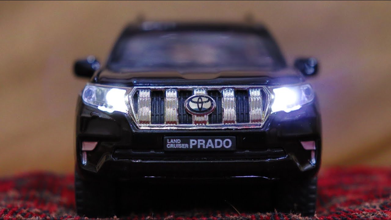 toyota prado(landcruiser) 1/32 scale model toy car unboxing - YouTube