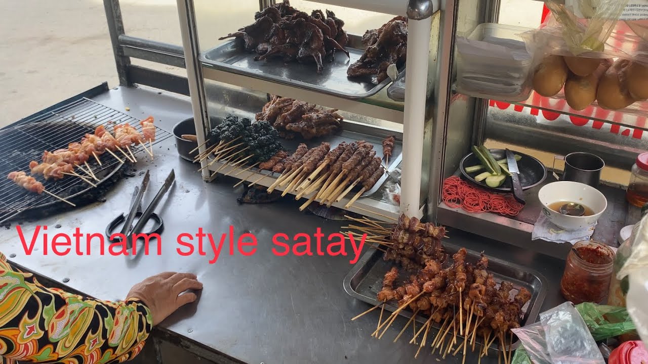 Little food street /food stall in Vietnam Tây Ninh - YouTube
