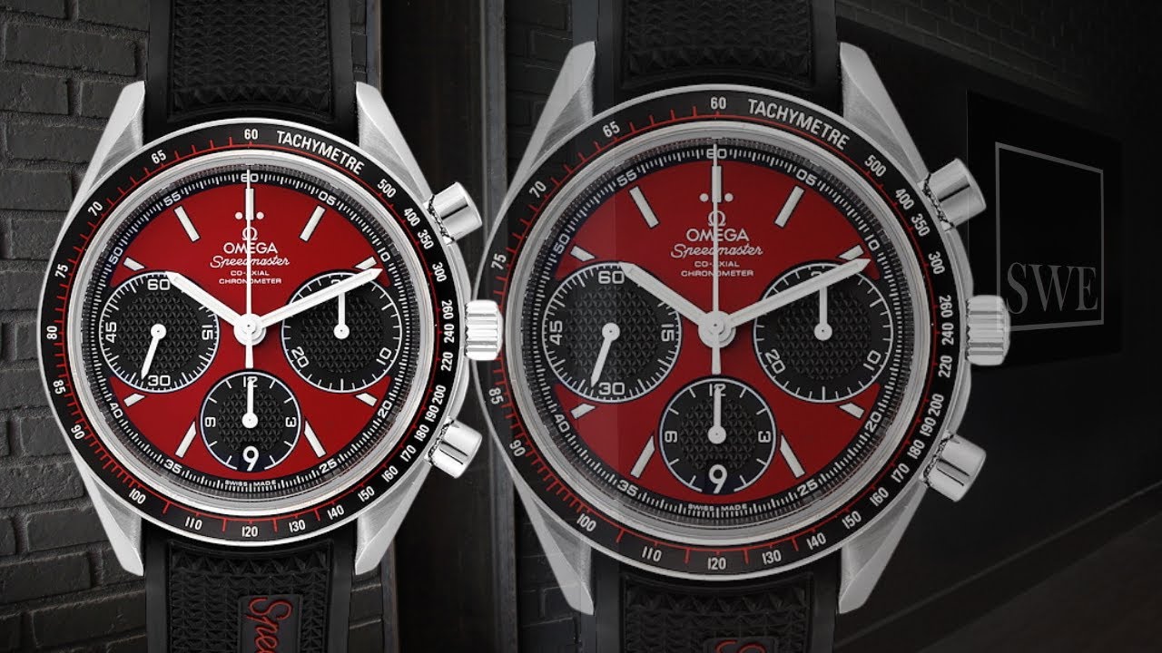 Omega Speedmaster Racing Red Chronograph Mens Watch 326.32.40.50.11.001 ...