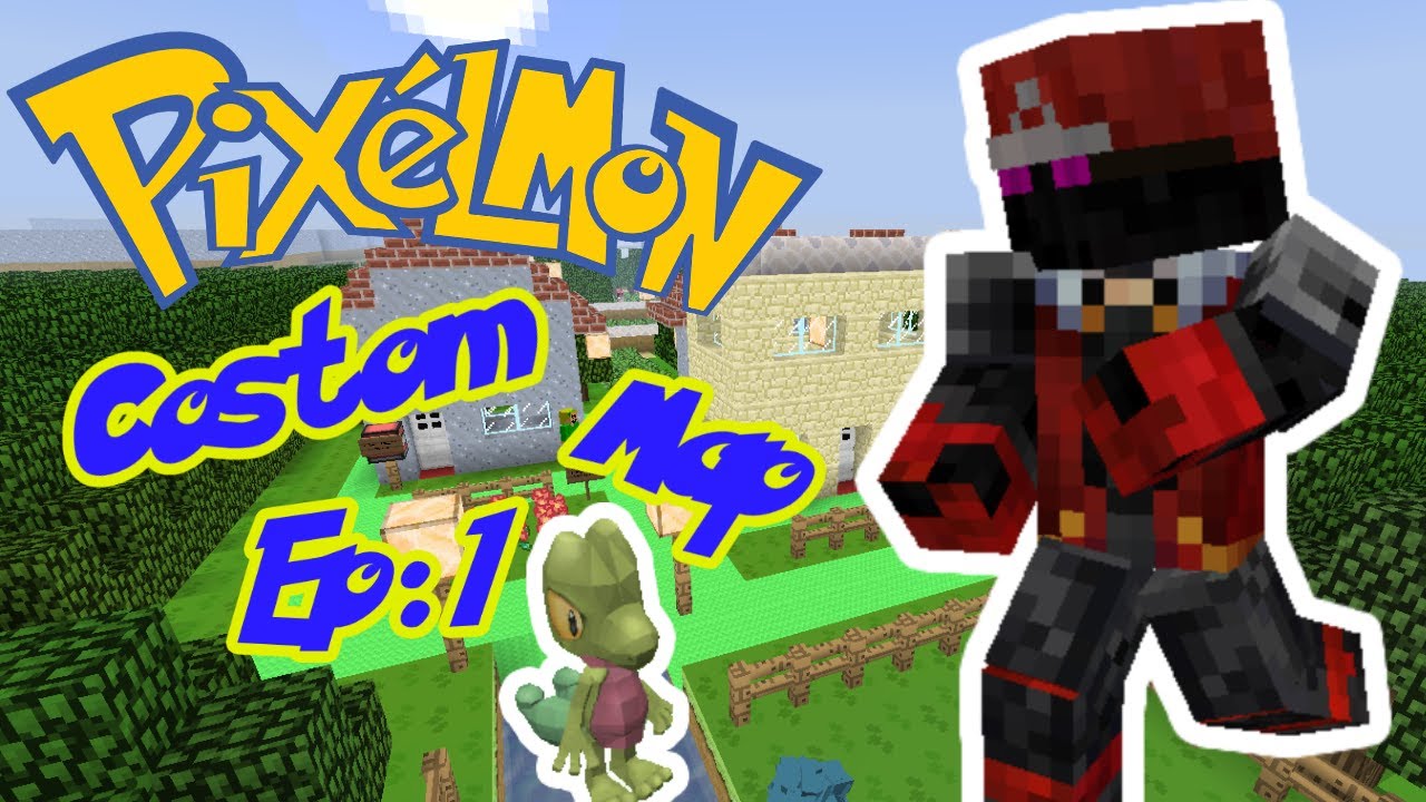 Pixelmon Custom Map - YouTube
