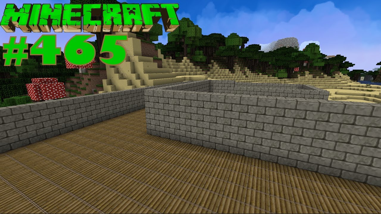MINECRAFT #465 💎 Die Mauer im ZWEITEN Stock - YouTube