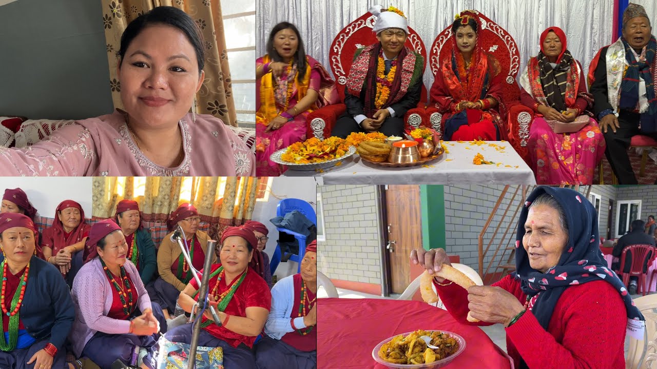 Vai ko shuba bibaha/ @sanosansar Nepali wedding/pokhara/ daily vlog ...