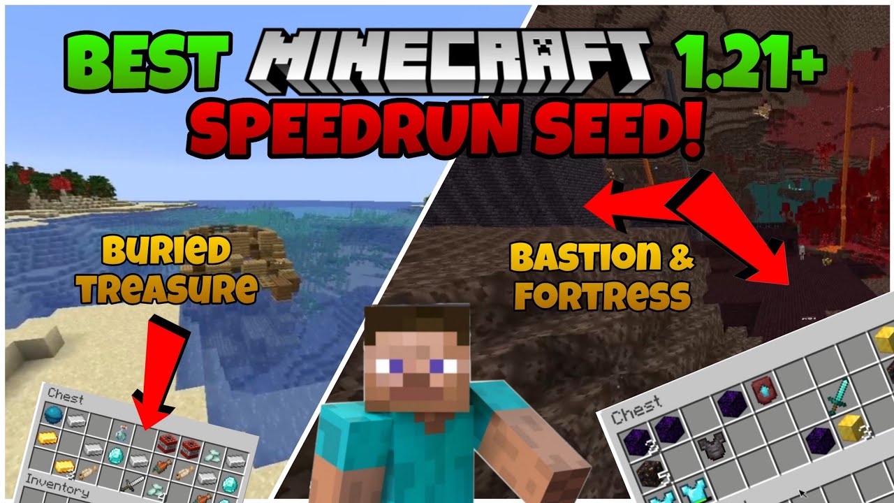 The Best Speedrunning seed for Minecraft 1.21+ - YouTube