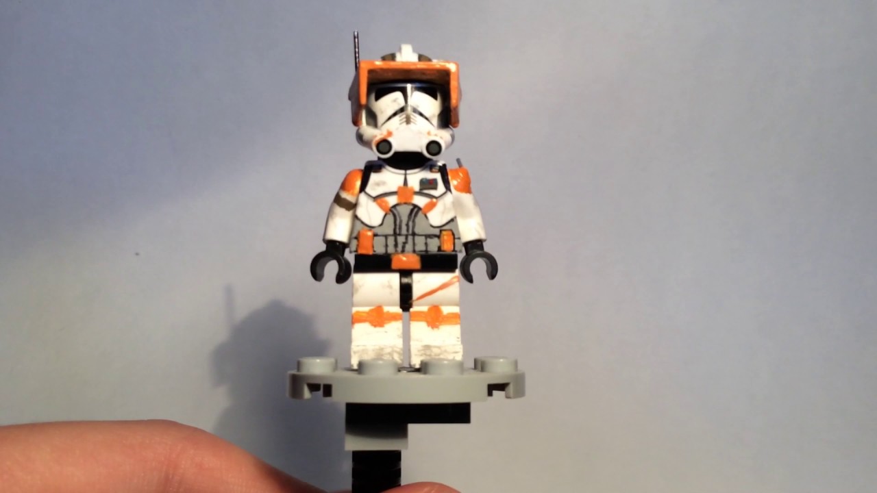 Custom Lego Commander Cody - YouTube