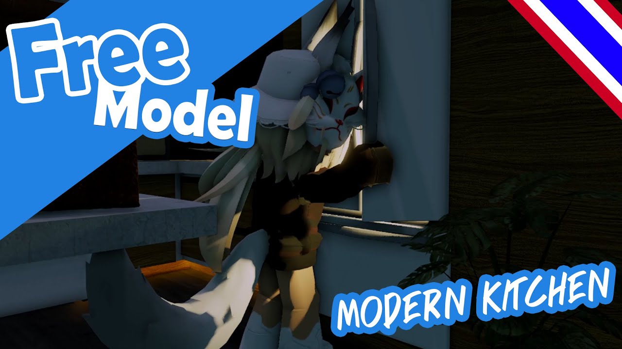 Roblox studio Model : Modern kitchen ห้องครัวทันสมัย - YouTube