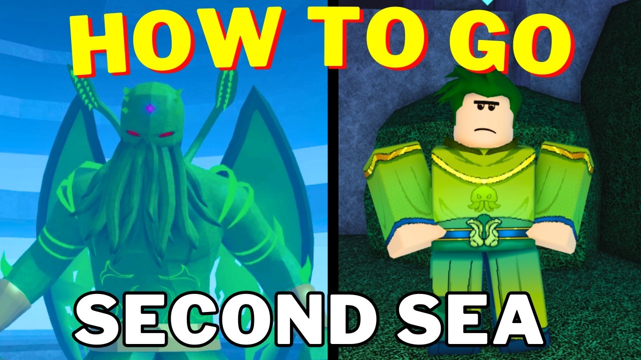 How To Go To Second Sea in Fisch | How To Enter Second Sea in Fisch ...